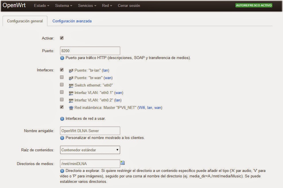 HUAWEI HG556A OPENWRT BARRIER BREAKER - MiniDLN ⋆ ipv6labs.es